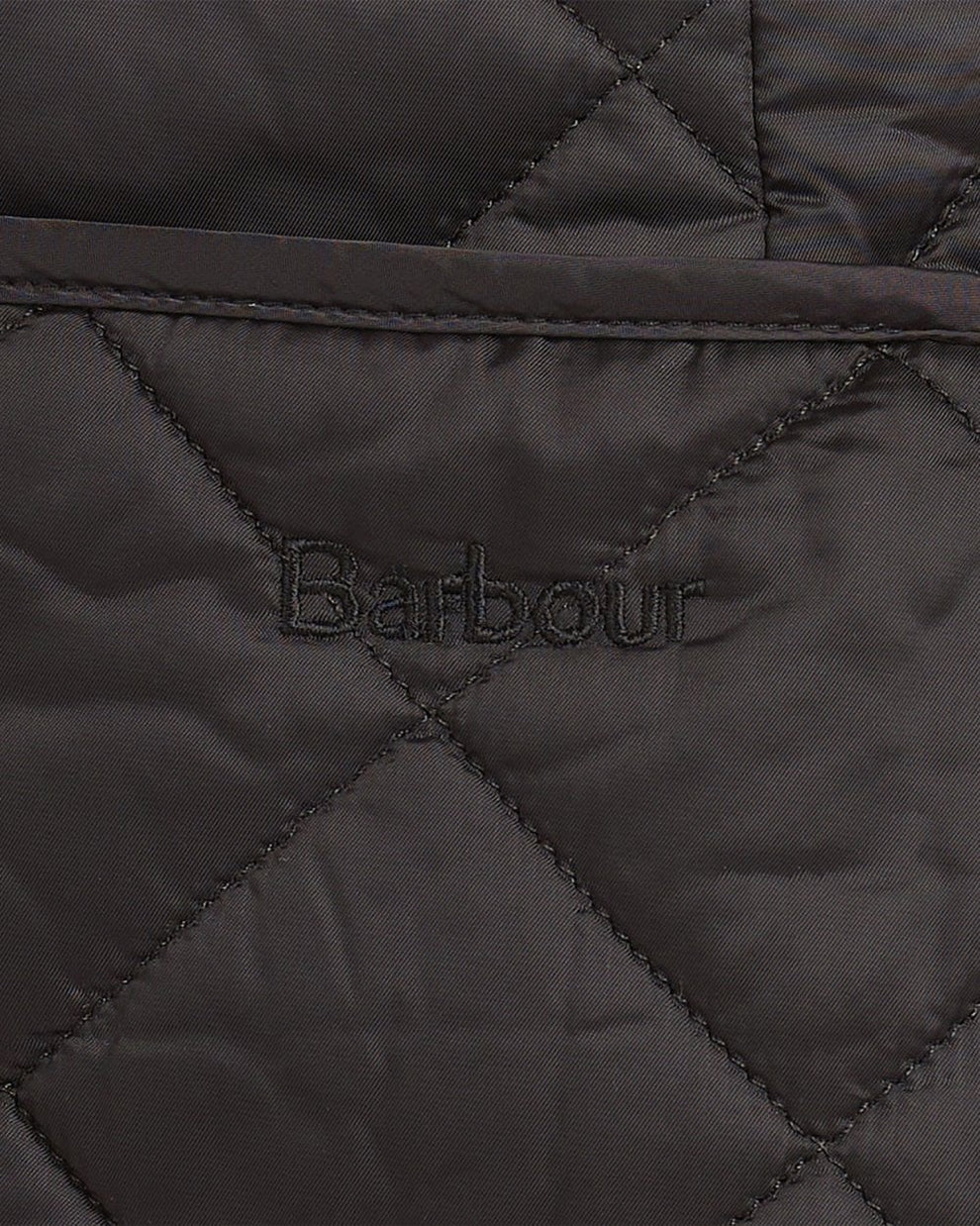 Barbour Deveron Quilted Womens Jacket - Black/Olive – CHO
