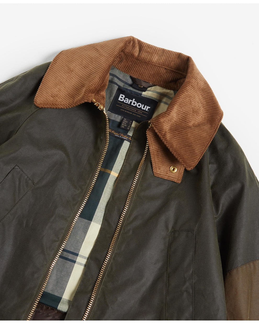 Barbour Allerston Womens Wax Jacket - Archive Olive/Beech/Ancient – CHO