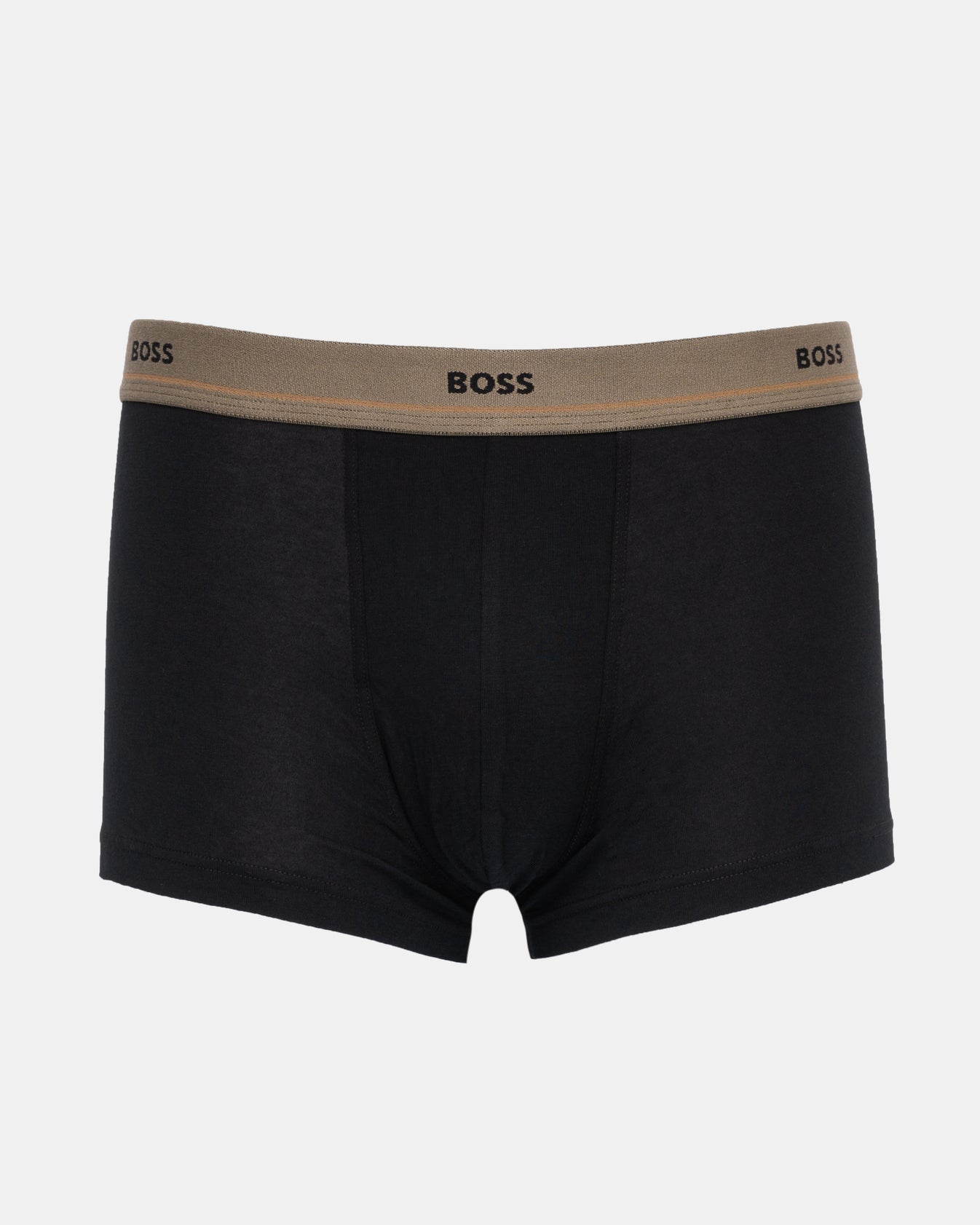 BOSS Orange 5-Pack Mens Stretch-Cotton Trunks with Logo Waistbands - O ...