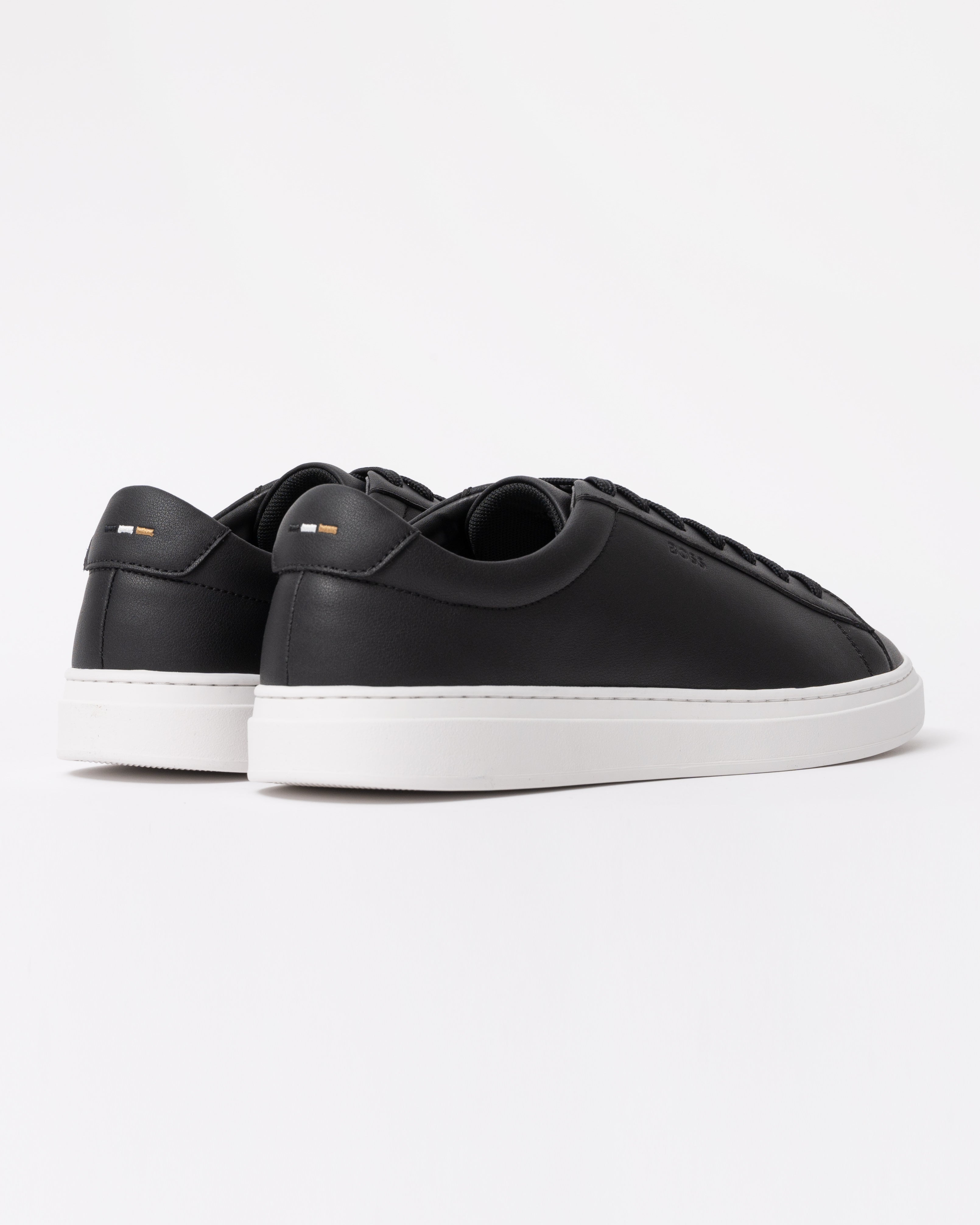 BOSS Orange Mens Kieran Tennis Trainers - Black 002 – CHO