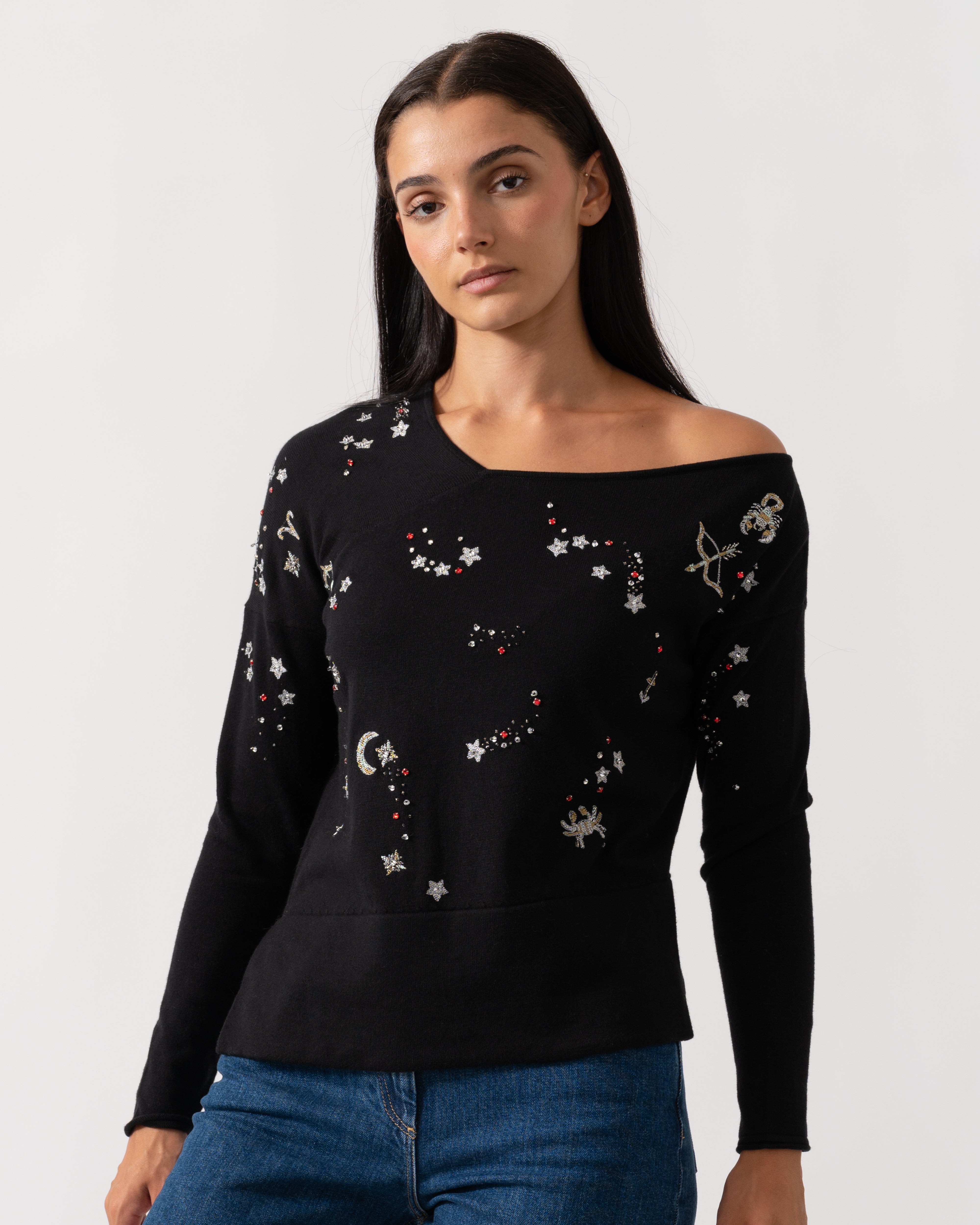 French Connection Zodiac Knits LS Womens Jumper – CHO