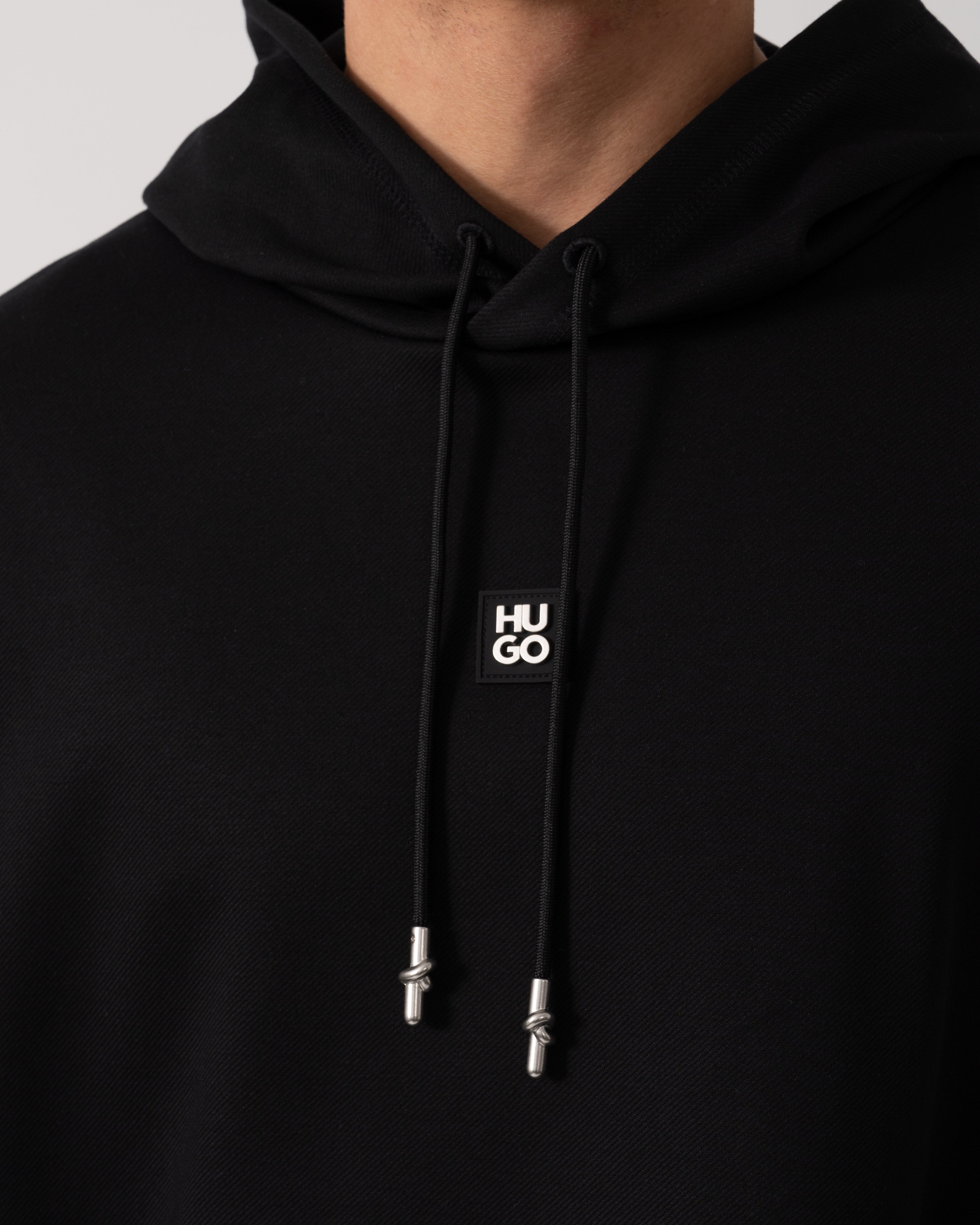 HUGO Mens Dineo Mens Pullover Hoodie - Black 001 – CHO