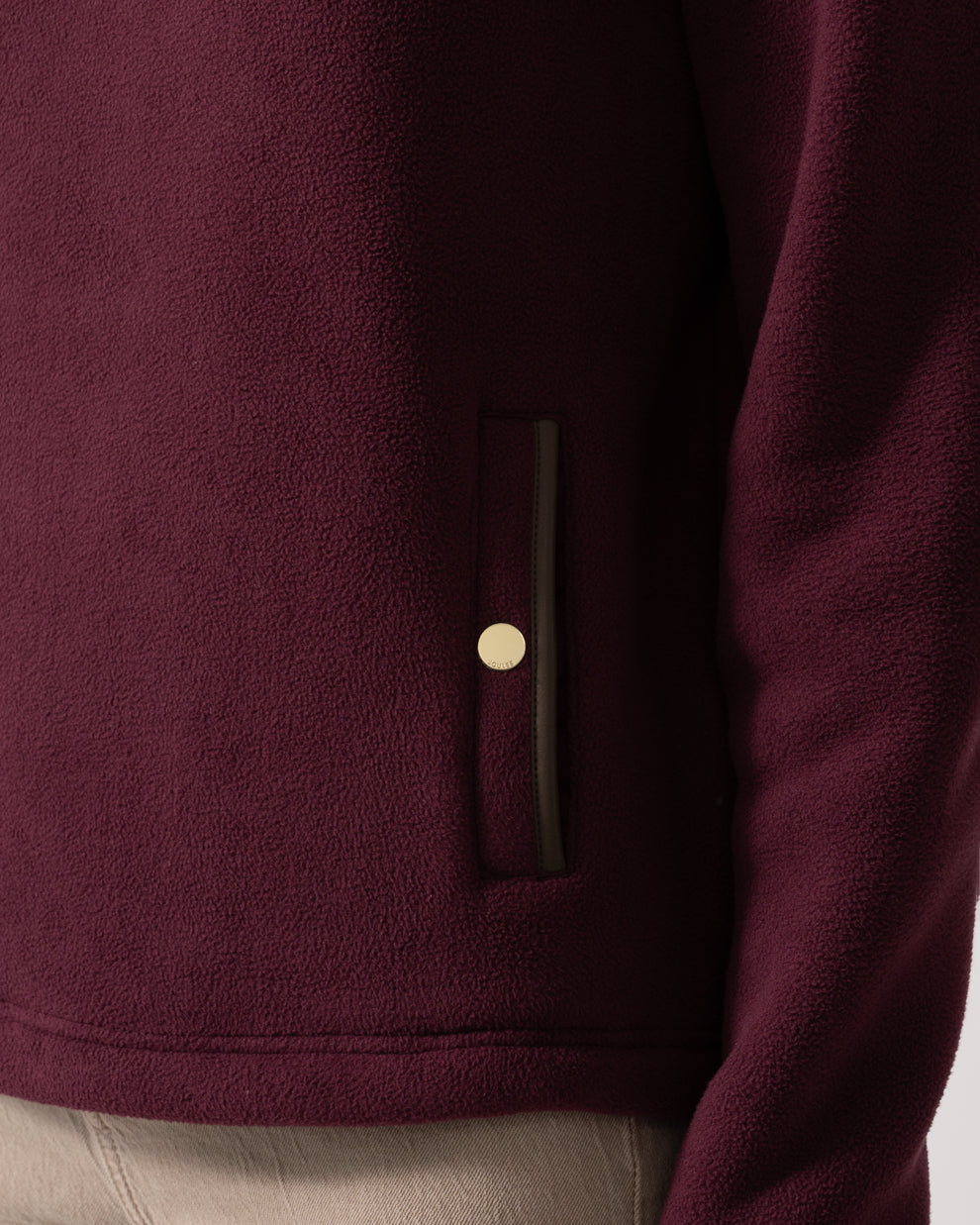 Joules Heritage 1/4 Zip Womens Fleece - Red – CHO