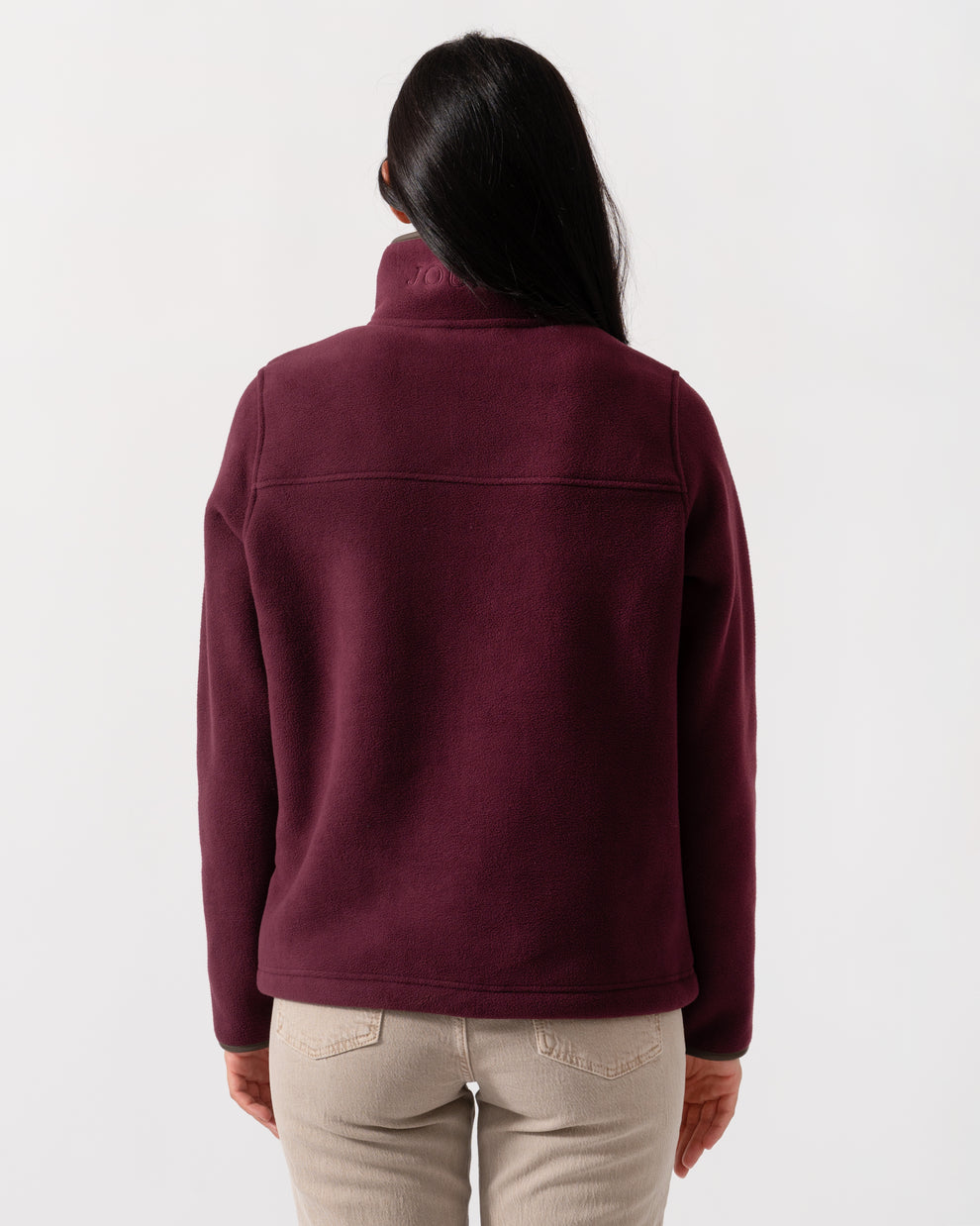 Joules Heritage 1/4 Zip Womens Fleece - Red – CHO