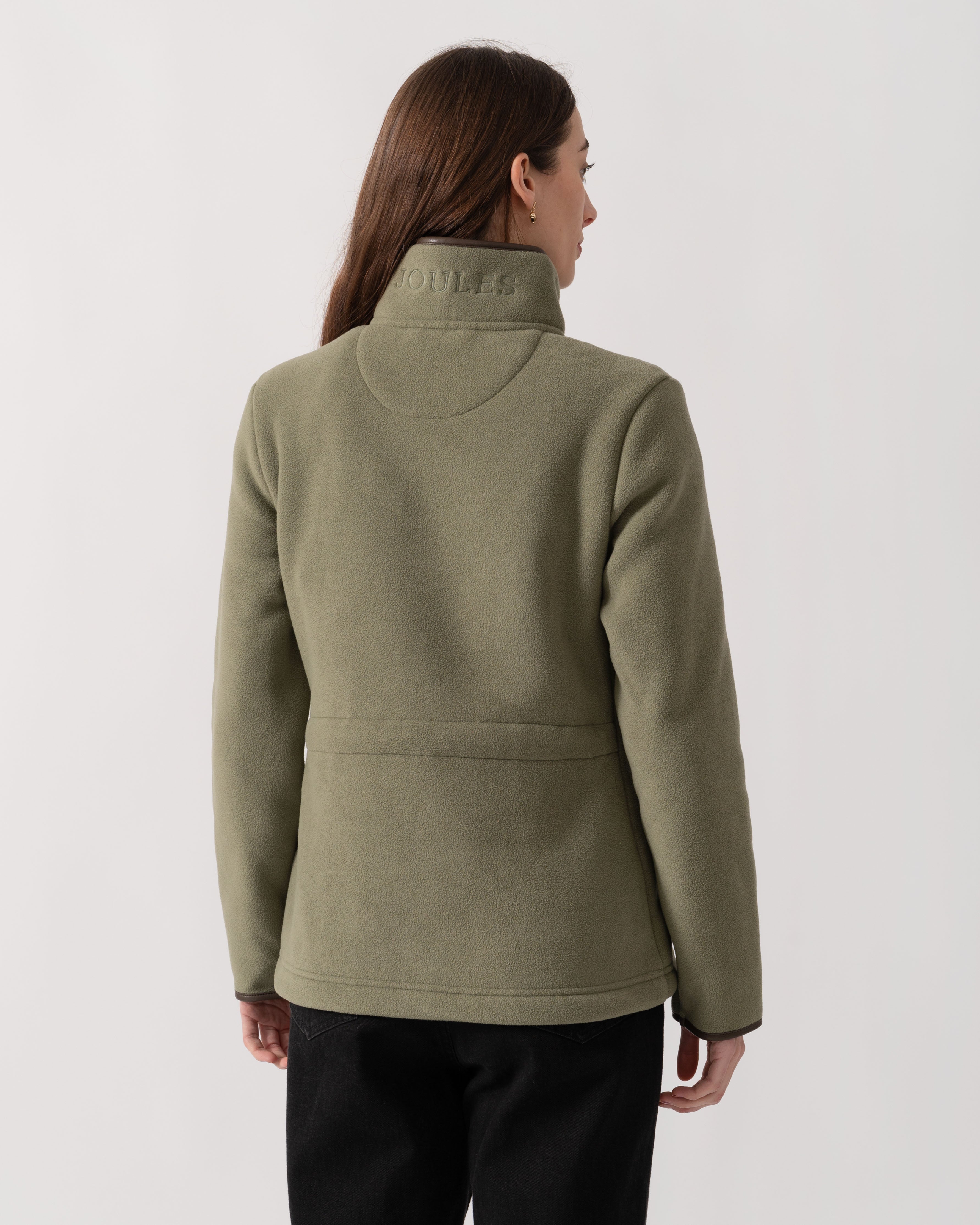 Joules Heritage Full Zip Womens Fleece - Light Green – CHO