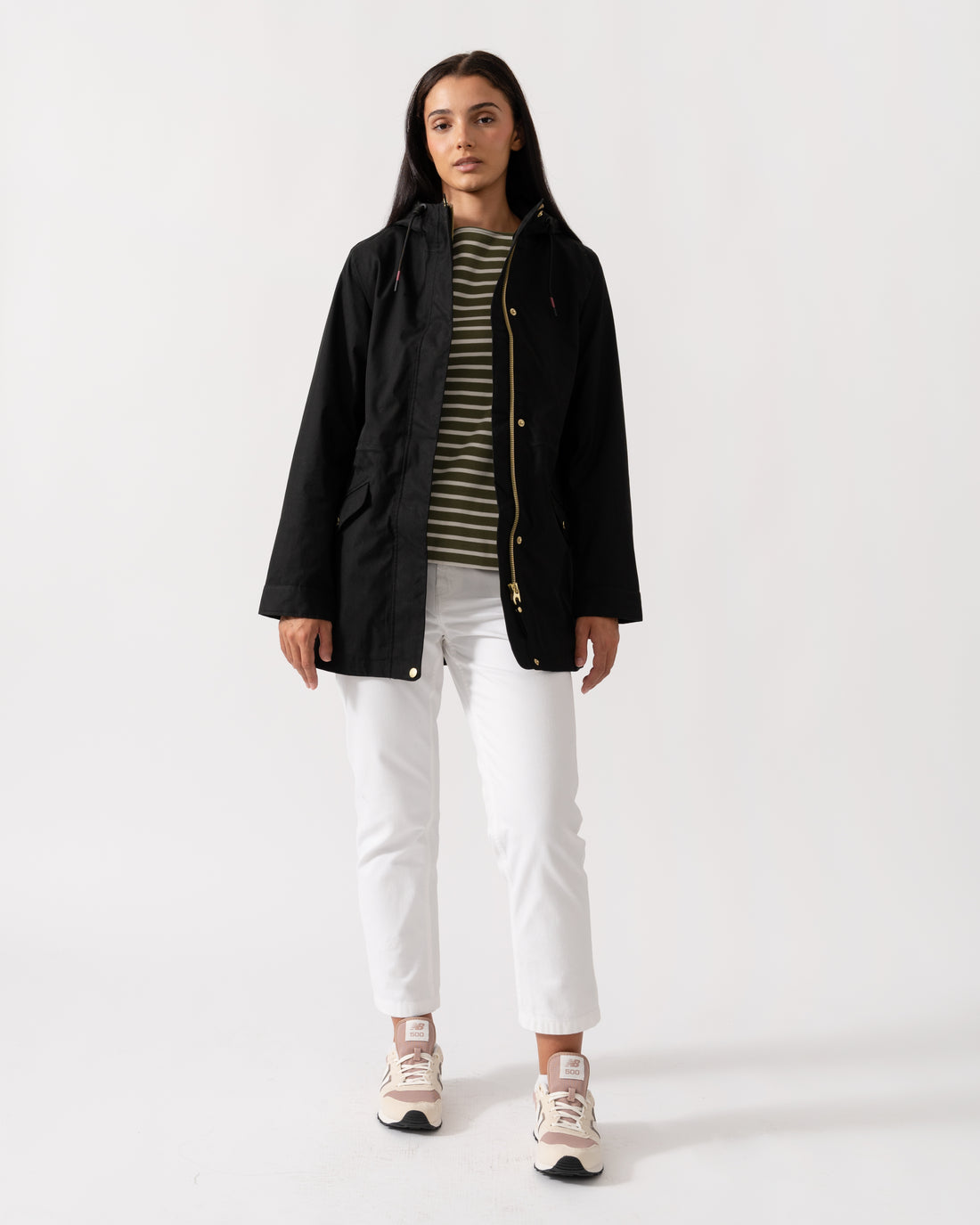 Joules Portwell Womens Raincoat - Black – CHO