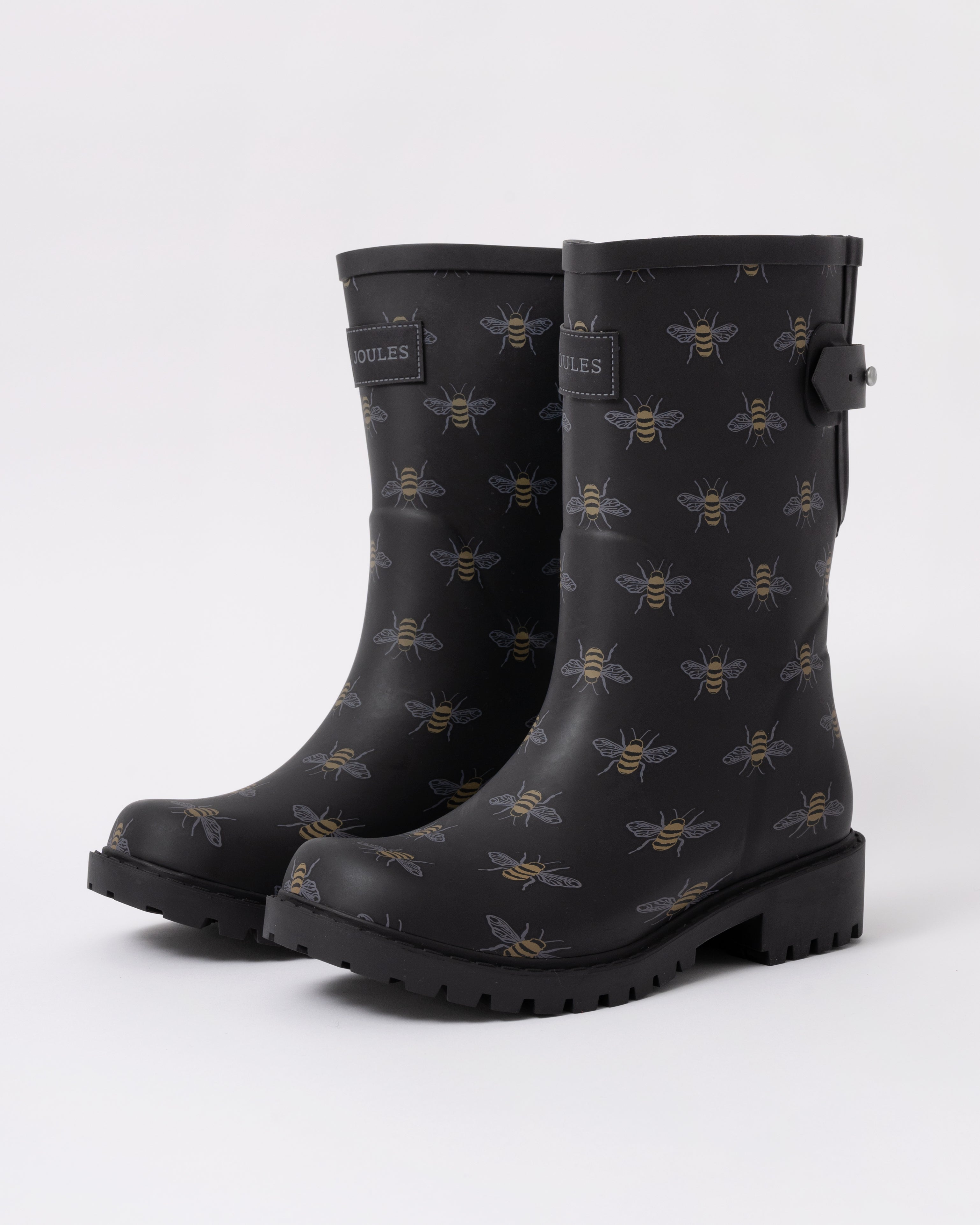 Joules Wistow Womens Wellies - Black Bee – CHO