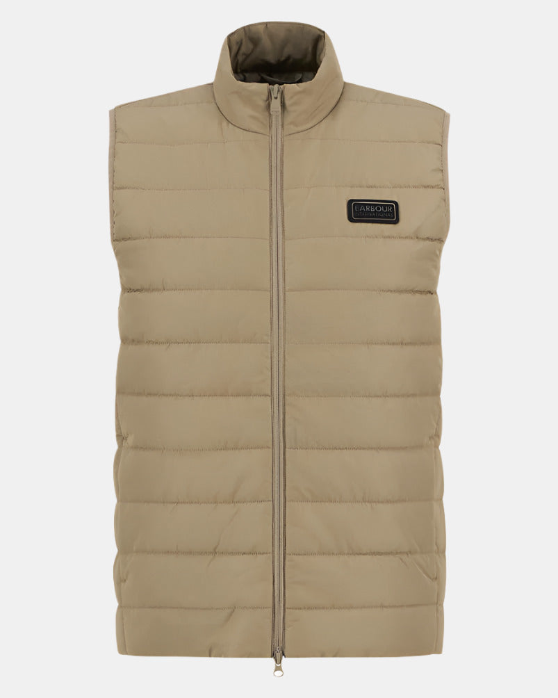 Barbour International Aldon Mens Quilted Gilet - Brindle – CHO