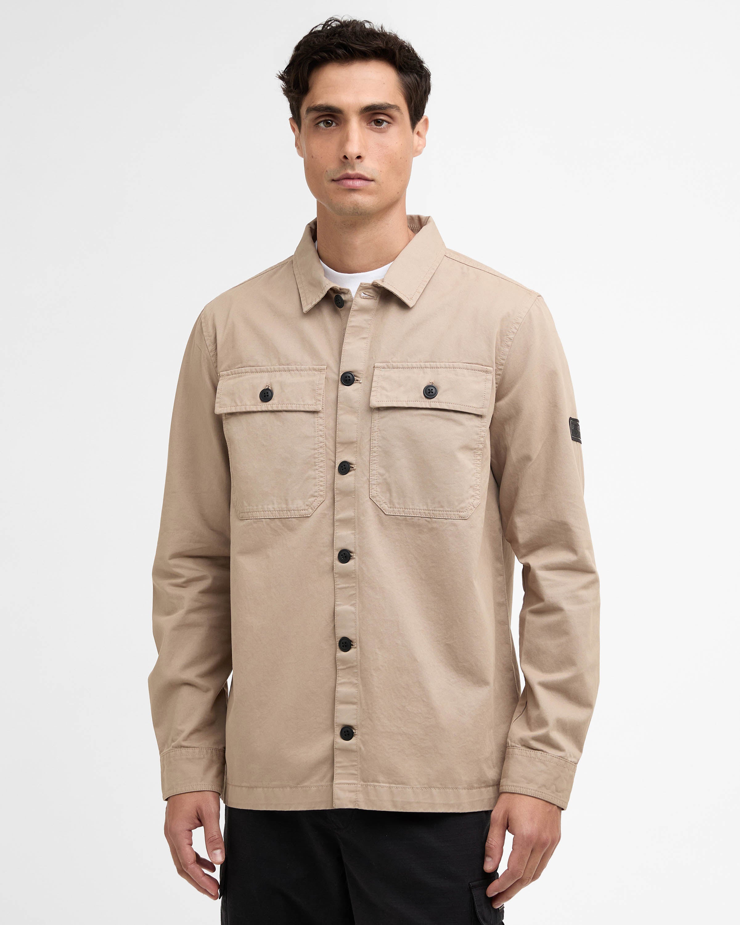 Barbour International Arlo Mens Overshirt - Coriander – CHO