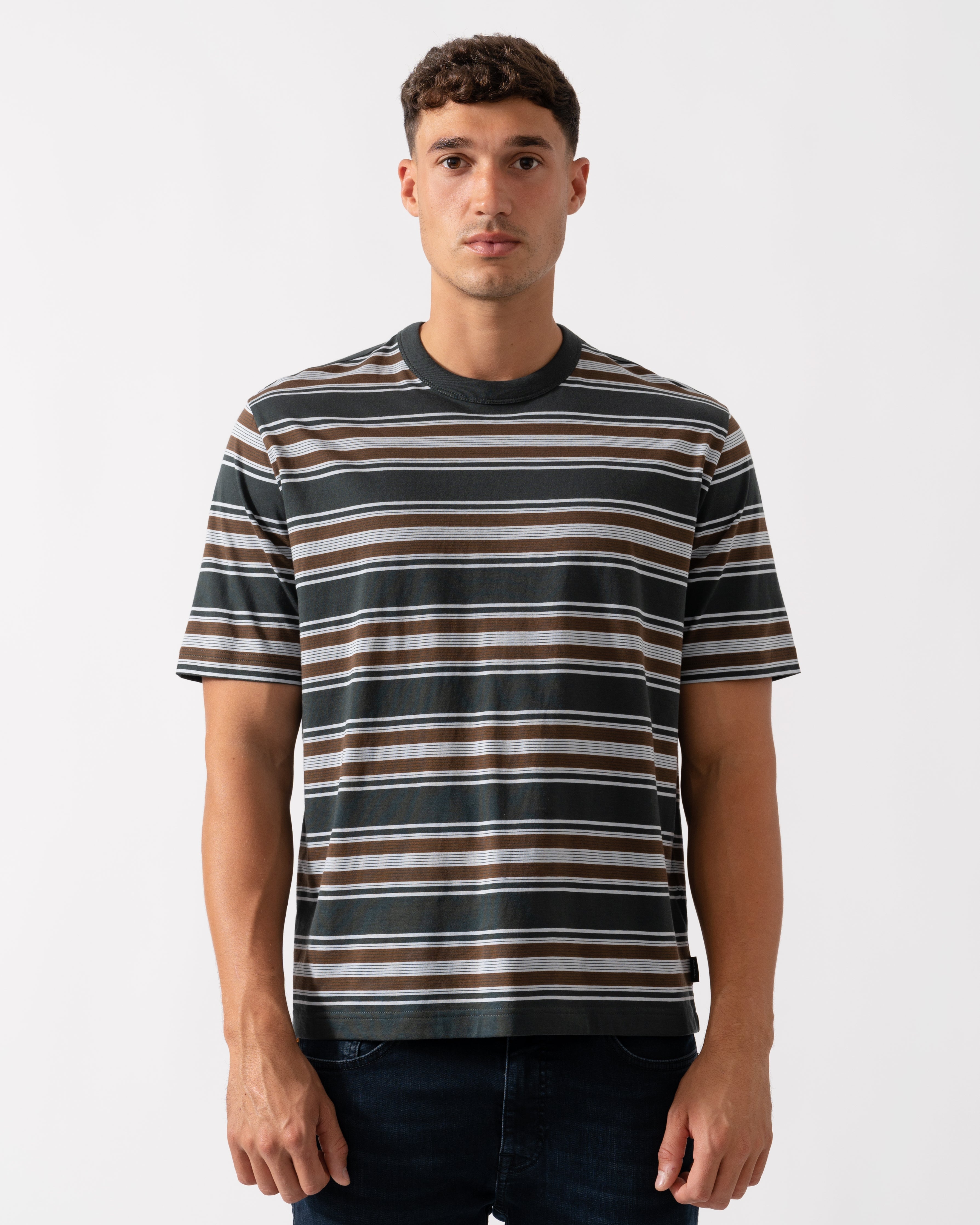 PS Paul Smith Mens Casual Fit Short Sleeve T-Shirt - 38 Bottle Green – CHO