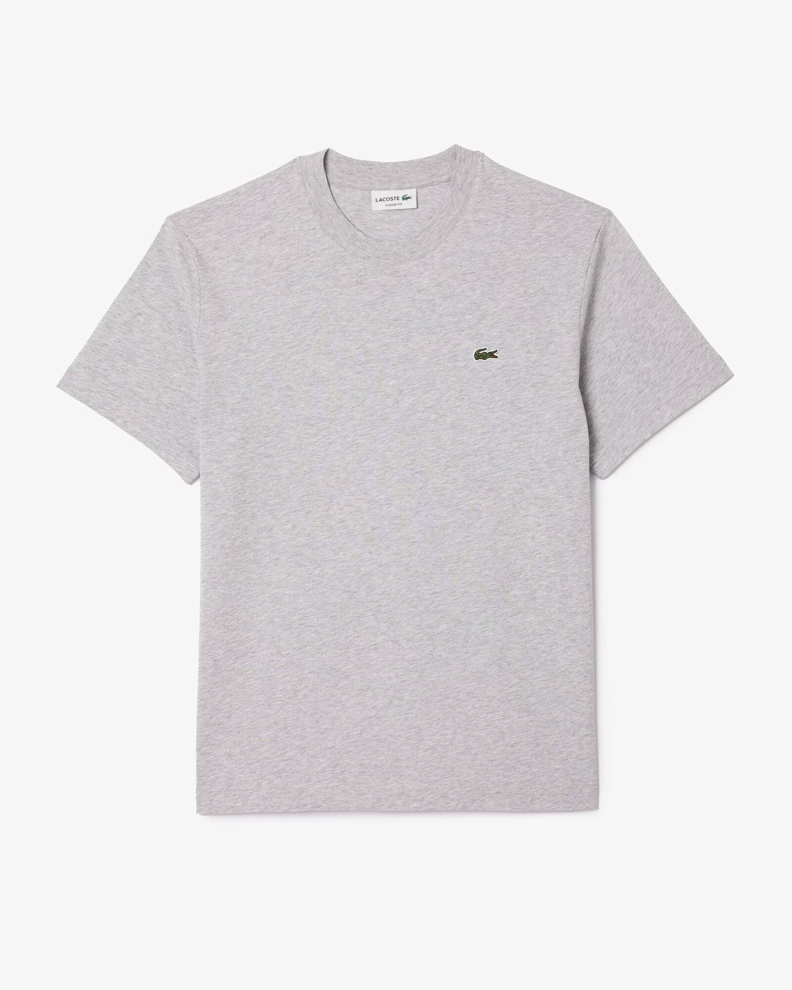 Lacoste Mens Classic Fit Cotton Jersey T-Shirt - Silver Chine CCA – CHO