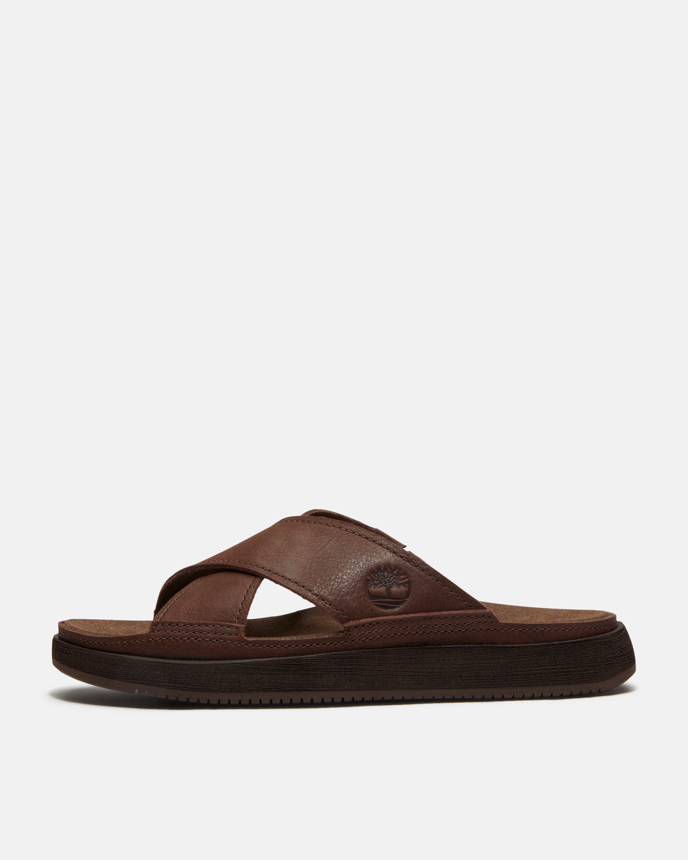 Timberland Casco Cove Cross Strap Full Grain Leather Mens Sandals - Da ...
