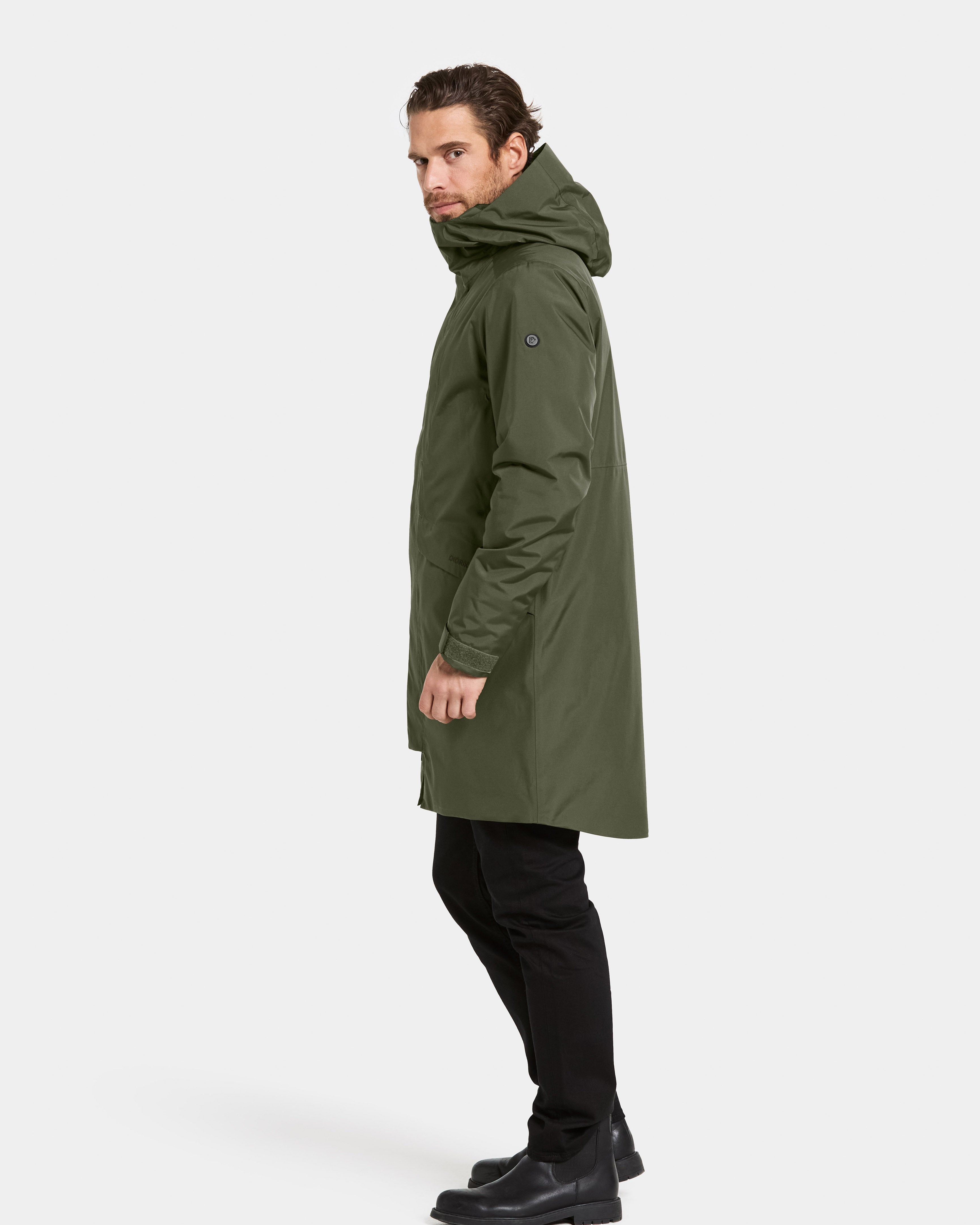 Didriksons Kenny 8 Unisex Parka - Deep Green 300 – CHO